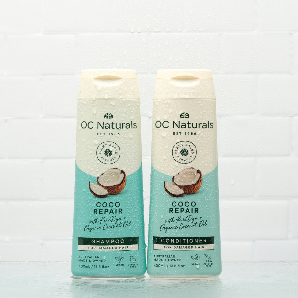 OC Naturals | Coco Repair Shampoo and Conditioner | Dry & Damaged Hair